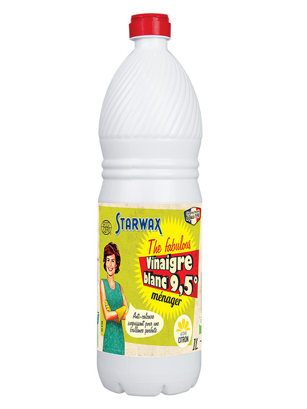 STARWAX | Weisser Essig 9,5° mit Zitronenduft 1l | Starwax The fabulous ...